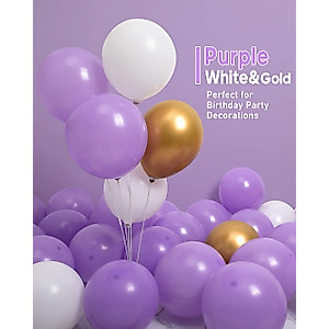 Styirl Gold Balloons Garland - 60 Pcs 5/10/12/18/36 Inch Gold Balloon arch Kit for Birthday Party/Easter Decorations/Mothers Day Decor/Baby Shower/Gender Reveal / 2022 Graduation