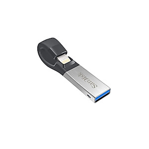 SanDisk 128GB iXpand Flash Drive for iPhone and iPad - SDIX30C-128G-GN6NE
