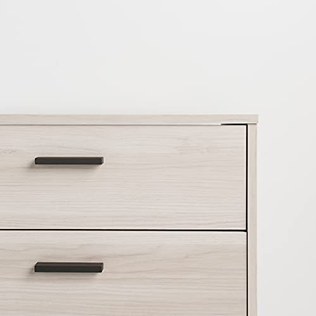 Signature Design by Ashley Socalle Modern Industrial 3 Drawer Chest of Drawers, Natural Beige