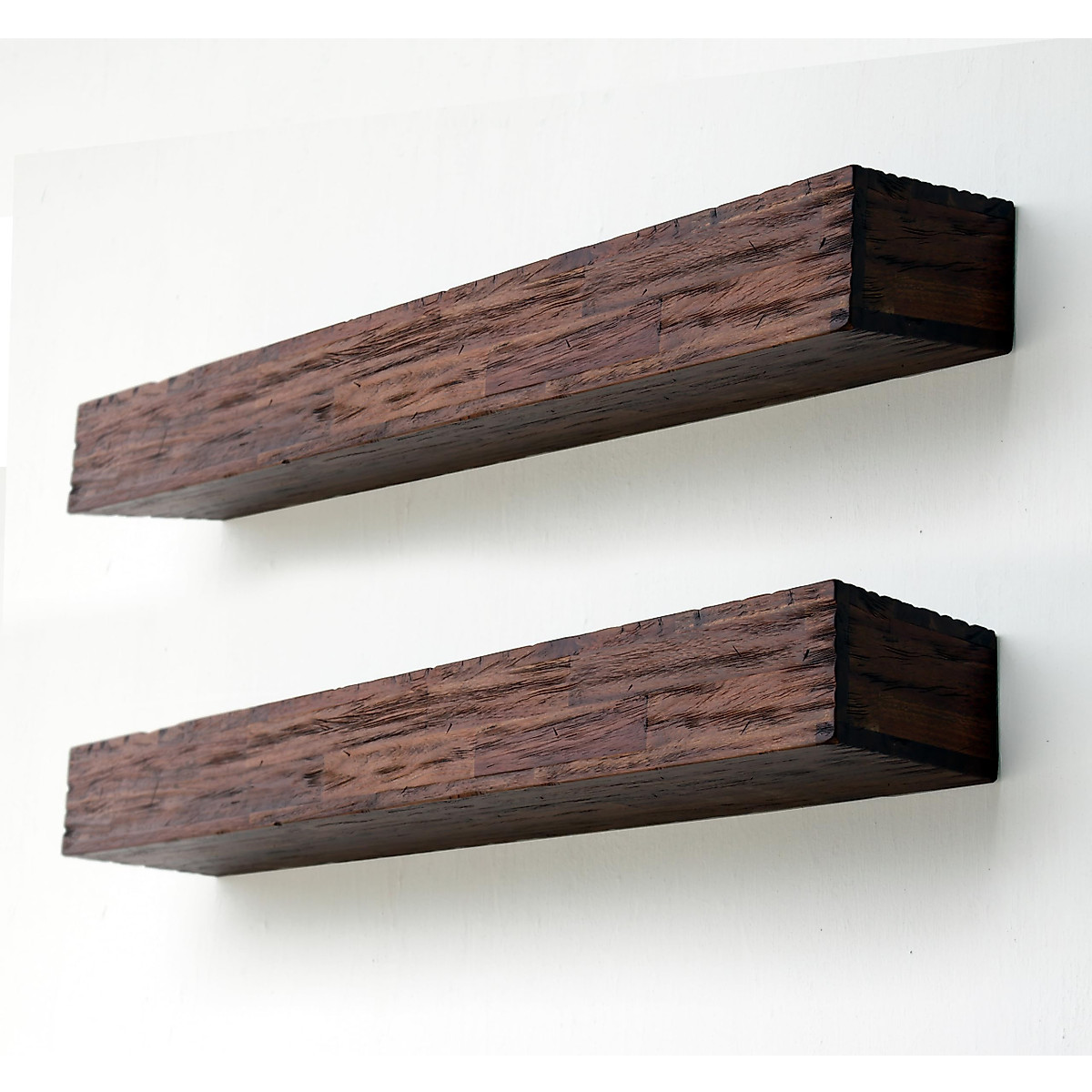 northbeam Distressed Floating Shelves, 24” 2PCS