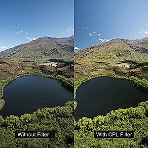 Kase 41mm Magnetic Polarizing CPL Filter for iPhone,Cell Phone Camera Lens Circular Polarizer Filter with Clip for iPhone 14 13 12 11 8 7 XR X XS,Samsung Xiaomi OnePlus