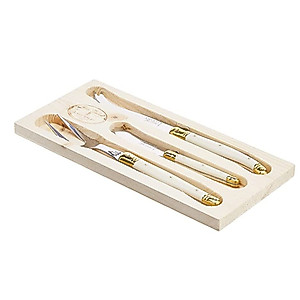 Jean Dubost Laguiole 3Pc Cheese Set