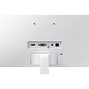 SAMSUNG 27" CF391 Curved FHD LED Monitor, White - 1800R Curvature, 1920 x 1080 Resolution, 4 ms Response Time, 16:9 Aspect Ratio, 3000:1 Static Contrast Ratio, VGA + HDMI Inputs