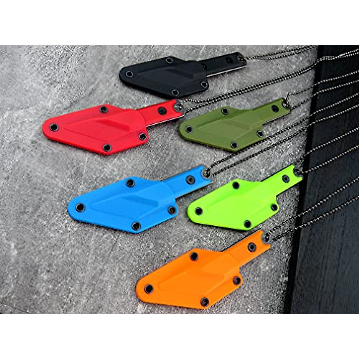 Ccanku C1146 Fixed Blade Knife,440C Blade G10 Handle EDC Tool Knife for Outdoor, Camping, Hiking, Fishing with kydex Sheath (Light Green)