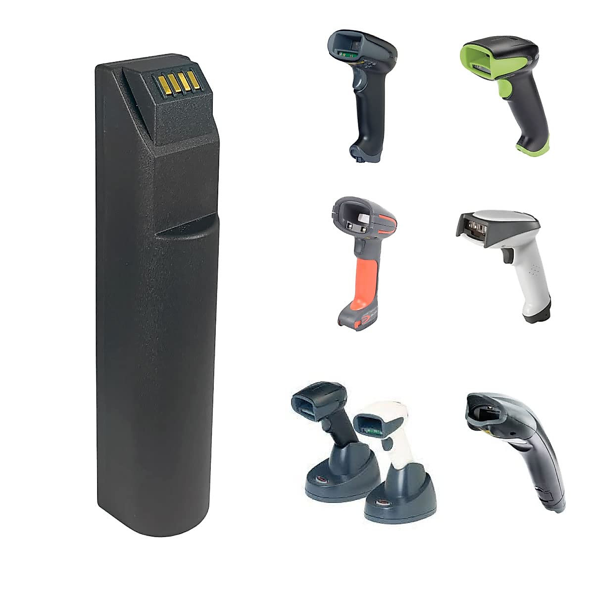 Artisan Power Replacement Battery for Honeywell Models Xenon 1902, Voyager 1202, Granit 1911i | 2600 mAh | Lithium Ion Rechargeable Cells | 3.7 Volt | Made in Japan | Replace Original OEM Batteries