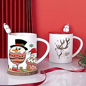 5Sheets Christmas Decorations UV DTF Transfer Sticker,Santa Claus Rub on Transfers Stickers Cute Cartoon Xmas UV DTF Cup Wrap Stickers for Glass Cups Christmas Decor Rub on Transfers for Crafts Decals