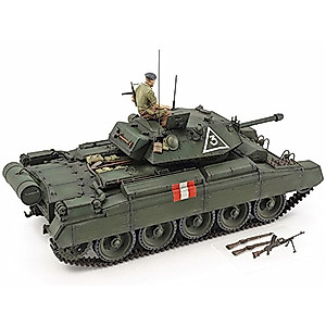 TAMIYA 37025 37025-1:35 British Cusader Mk.III Med Tank, Faithful Replica, Plastic Construction, Crafts, Model Kit, Assembly, Unpainted