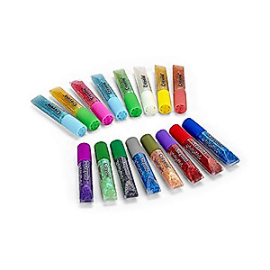 Crayola Washable Glitter Glue, Arts and Crafts Supplies, 16 Glitter Colors