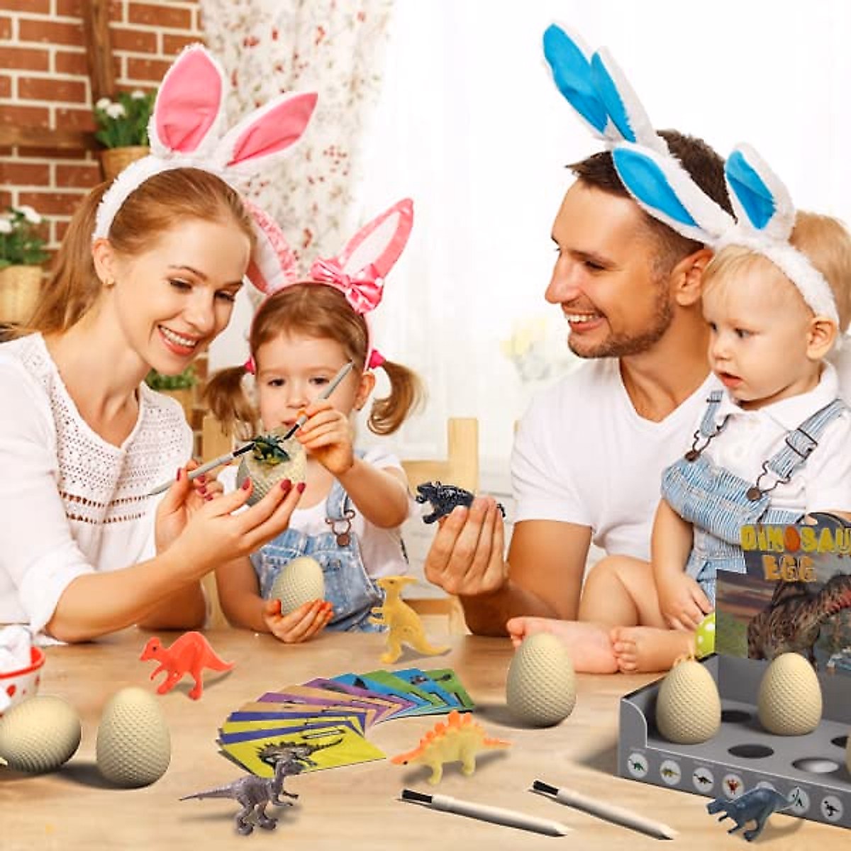 EARTH'SCODE Dinosaur Eggs, 12 Pcs Dino Eggs Excavation Dig Kit, Dinosaur Toys for Dinosaur Party Gifts for Kids 6-12 Years Old