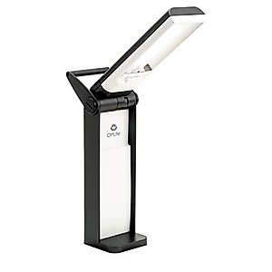 OttLite L139AB 13 Watt Desk Lamp with Swivel Base, Black