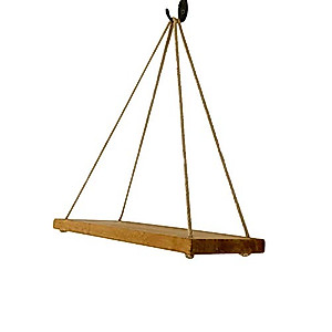 Sevenoneseven Hanging Shelves Wall Shelves Floating Shelves Rustic Wall Mounted Shelves Solid Wood Floating Wall Shelf Farmhouse Decor - 1 Tier Perfect for Your Living Room Wall Decor,Bathroom Shelves