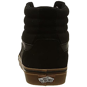 Vans Men's Sneaker, Suede Canvas Black Gum, 12