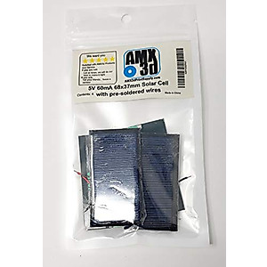 4X 5V 60mA 68x37mm Micro Mini Power Solar Cells for Solar Panels - DIY Projects - Toys - 3.6V Battery Charger (4 pcs)