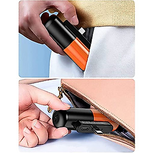 Cute Portable Charger for Android Phone 5000mAh Mini Power Bank USB C Compatible with Samsung Galaxy S22 Z Flip3 S20,S10,S9,S8,Note 20/10/9/8,Moto Z3/2,LG V35/G8/7/5,Nintendo Switch,Google Phone etc