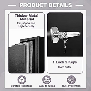 GangMei Rolling Metal Storage Cabinet with Pegboard, 72''H Tall Garage Cabinet with Wheels & 4 Adjustable Shelves, Garage, Home, Assemble Required, Black