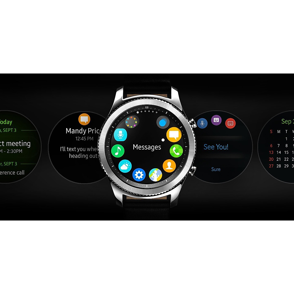 Samsung Gear S3 Classic Smartwatch - SASM-R770NZSAXAR (Renewed)