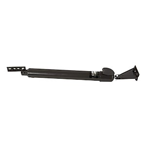 Touch 'n Hold Smooth Door Closer - Single Kit (Bronze) - Standard-Duty Door Closer with Touch-Button Hold Open Feature & Smooth Closing Motion – for (Medium & Lightweight) Storm, Screen Doors.