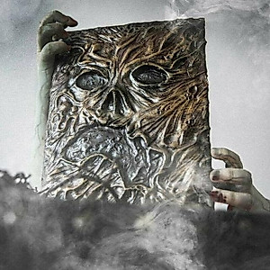 Hanoxe Necronomicon Evil Dead Necronomicon Book of The Dead Spellbook Leather Hardcover Necronomicon Journal Spells Decoration Lovecraft Horror Movie Prop Decor Notebook