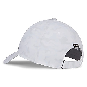 Titleist Womens Montauk Breezer Golf Hat Baseball Cap, White/Camo/Black