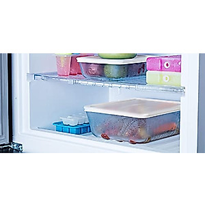 Ôcuisine 334S114 tempered borosilicate glass food storage rectangular, meal prep containers, oven cooking (without lids), BPA FREE, Made in france, Set of 4