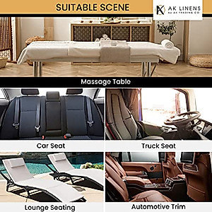 AK TRADING CO. 1/2" Thick-58 Wide Scrim Fabric TS Backed Sew Foam-Perfect for Upholstery, Car Replacement, Boat Seats, Office Furniture, and Much More-by The Yard, 1 Yard