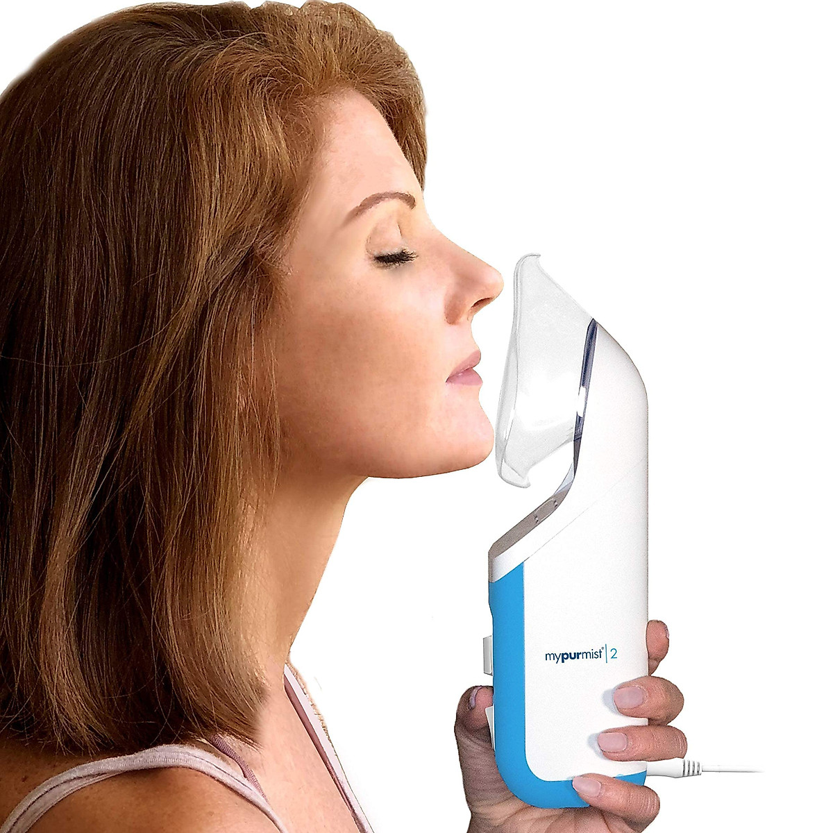 Mypurmist 2 Ultrapure Personal Handheld Steam Inhaler, Vaporizer and Humidifier (Plug-in)