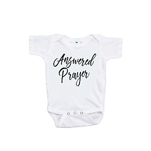 7 ate 9 Apparel Pregnancy Announcement Onepiece - Answered Prayer