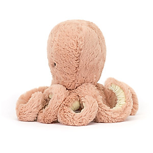 Jellycat Odell Octopus Stuffed Animal, Tiny 5.5 inches | Ocean and Sea Plush Toy | Classic Children's Gift
