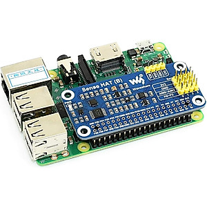 Waveshare Sense HAT (B) for Raspberry Pi Onboard Multi Powerful Sensors Supports External Sensors