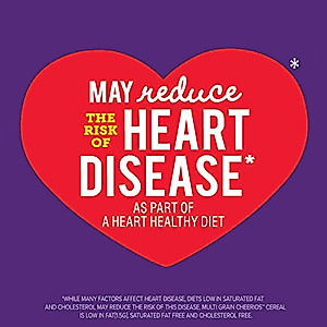 Multi Grain Cheerios Heart Healthy Cereal, 18 OZ Family Size Cereal Box