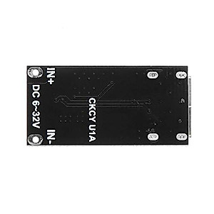 HiLetgo 2PCS DC-DC Power Buck Module 6V-32V12V24V to QC3.0 Fast Charging Single USB Charging Converter Board