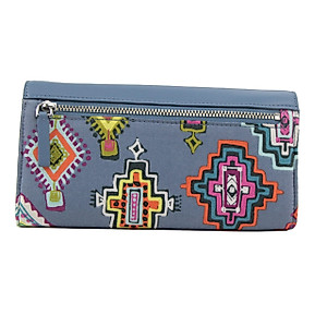 Vera Bradley Women's RFID Audrey Wallet Painted Medallions One Size