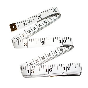 2PCS Body Measure Tape 60inch (150cm), Dual Sided Tape Measure Body Measuring for Body Measurement & Weight Loss