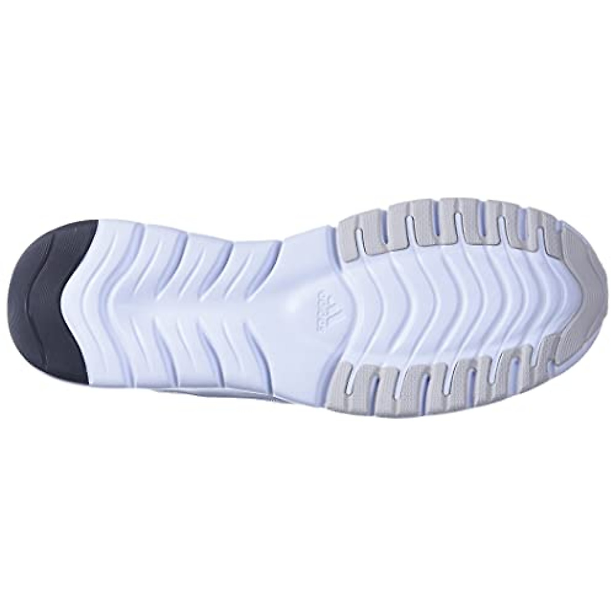 adidas Women's Vario Sport Running Shoe, Black/White/Grey, 8