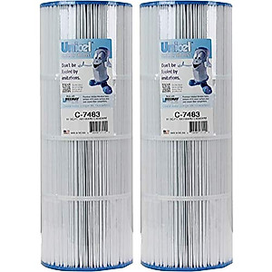 Unicel C-7483 Spa Replacement Filter Cartridges 81 Sq Ft Hayward Swim Clear 2PK