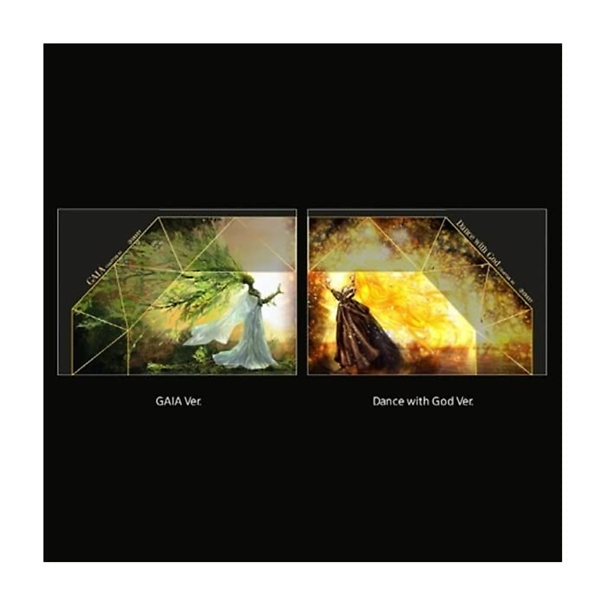 CRAXY Dance with God 2nd Mini Album Dance with GOD Version CD+1p Poster+80p PhotoBook+2p PhotoCard+1p Folded Photo+1p Postcard+1p Transparency Card+Sticker+Tracking Kpop Sealed