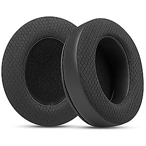 Gvoears Replacement Earpads for Audio Technica ATH M50X/M40X, HyperX Cloud/Alpha, Steelseries Arctis, Turtle Beach Stealth earpads Replacement, Ear Cushions Also fit Sony MDR-7506 Series&More