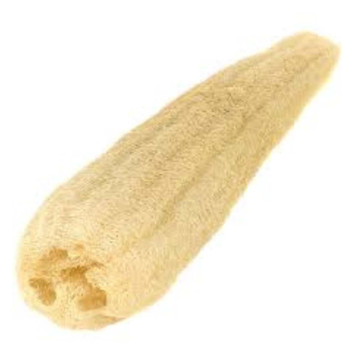 One Whole Egyptian Loofah 100% Natural SPA Beauty Bath Sponge Body Scrubber Puff. Premium Quality Lofa Loofa Luffa Loffa for exfoliating Your Skin.