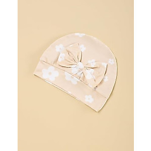 Okgirl Newborn Girl Clothes Baby Girl Outfit Floral Romper Cream Jumpsuit Bow Ties Baby Girl Outfit