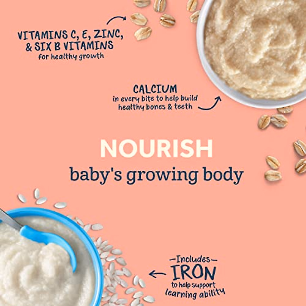 Gerber Rice Cereal Single Grain 16 Oz (453.59 G)