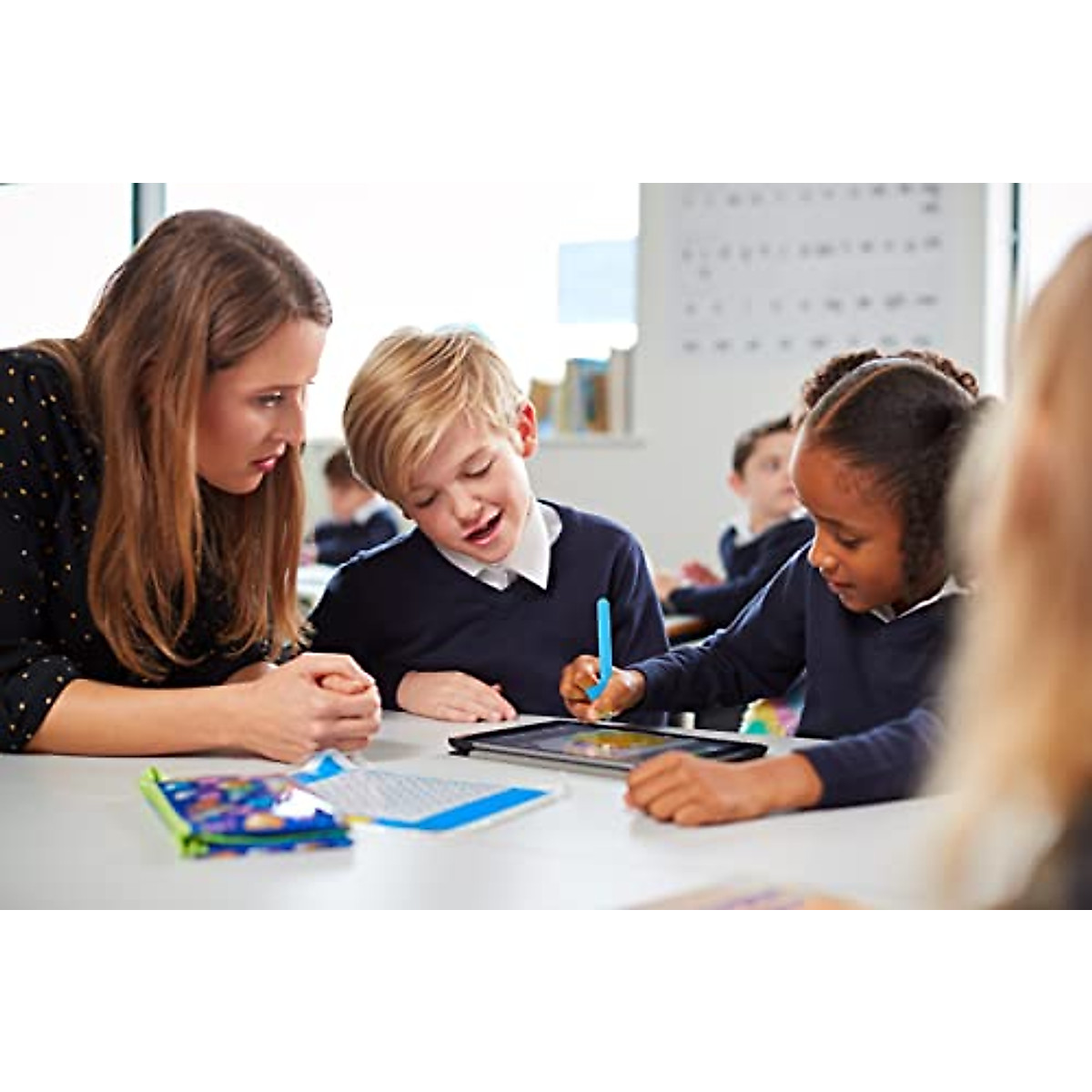 Write Right Stylus - Kids Stylus for Improving Handwriting (Blue)