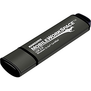 Kanguru Solutions Mobile WorkSpace 64 GB USB 3.0 Flash Drive (KWTG100-64G)