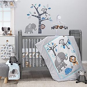 Bedtime Originals Jungle Fun Musical Baby Crib Mobile