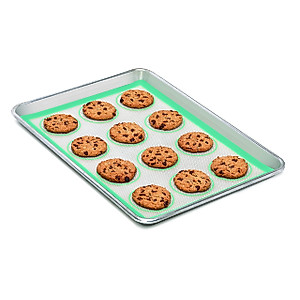 Silicone cookie sheet liner