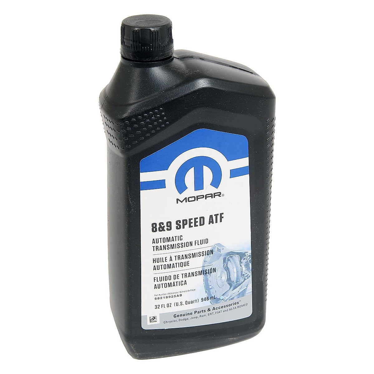 Mopar Chrysler Dodge Jeep Ram 8 and 9 Speed Automatic Transmission Fluid New Case of 6