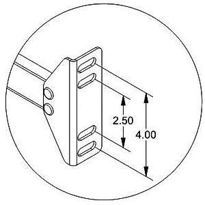Bolt on Bed Rails for Twin XL, Full XL, and Queen Size Beds