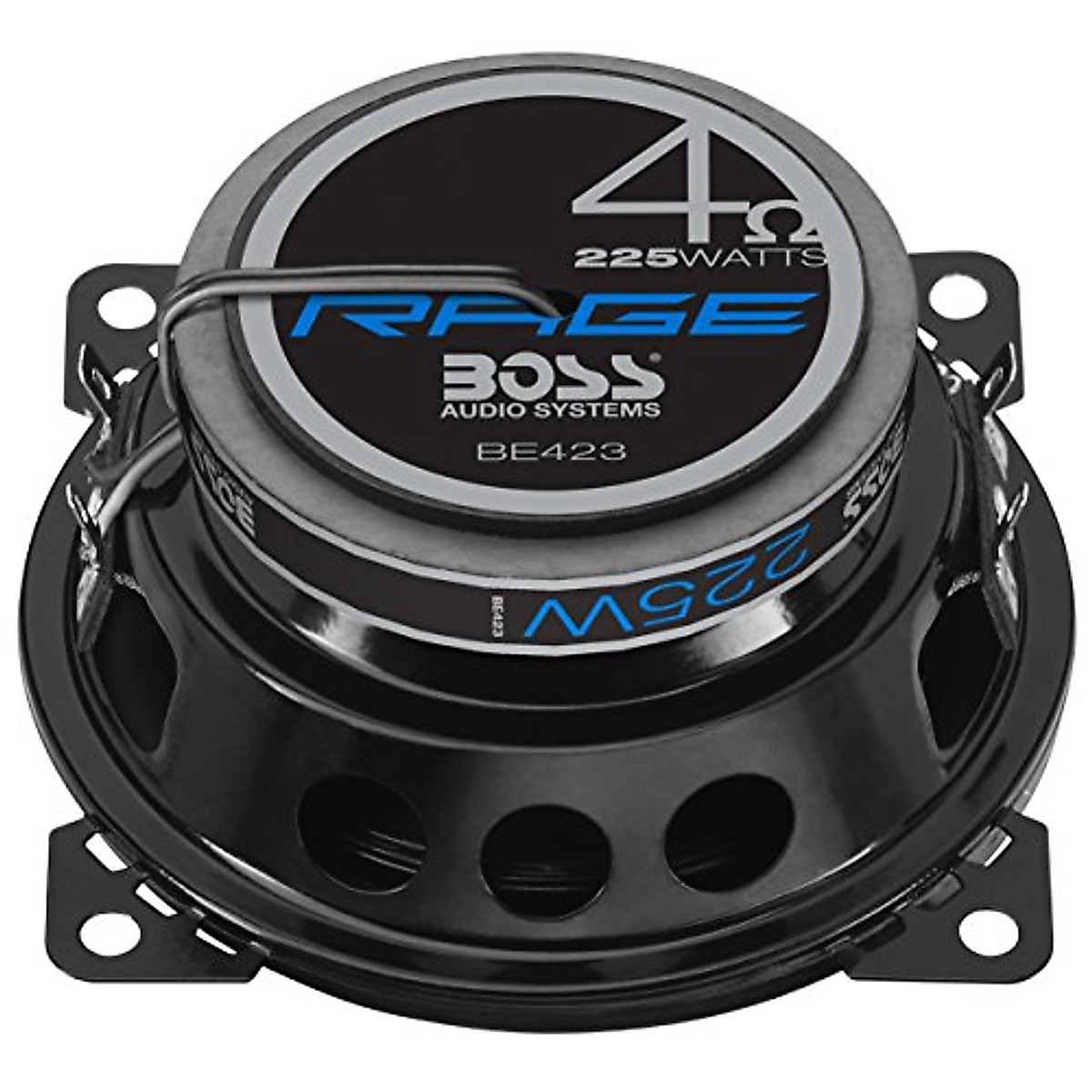 BOSS Audio Systems BE423 4 Inch Car Speakers - 225 Watts of Power Per Pair, 112.5 Watts Each, Full Range, 3 Way, Sold in Pairs