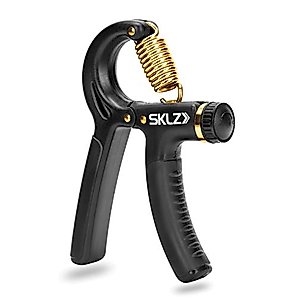SKLZ Grip Strength Trainer Adjustable Resistance Trainer for Hand, Wrist, and Forearms