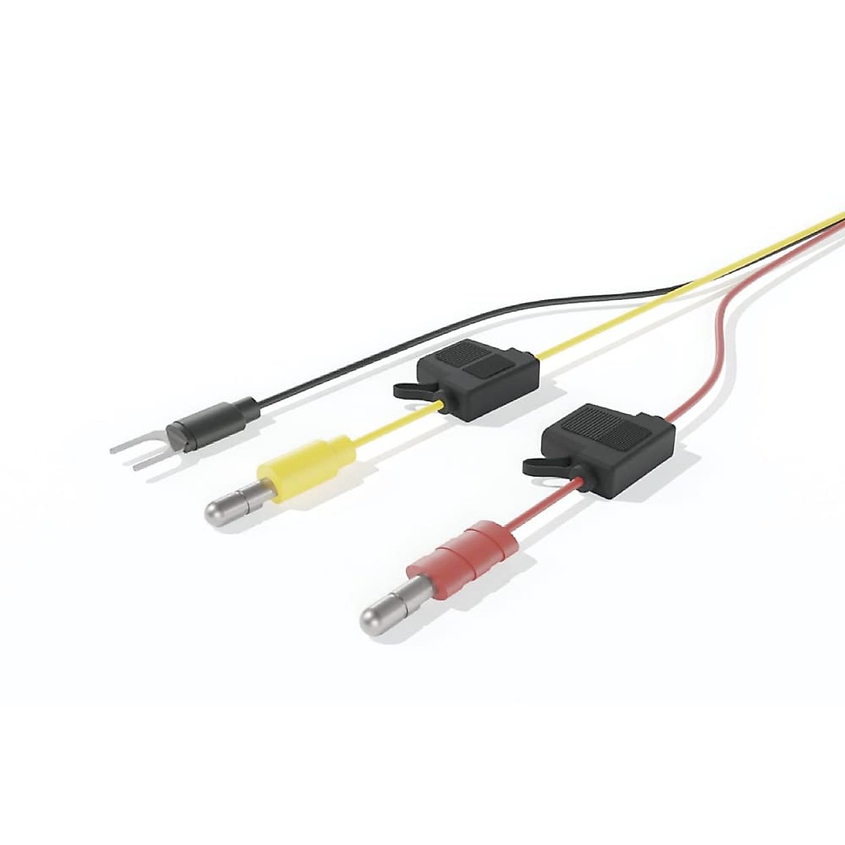 Hardwire Kit UltraDash HW1-A Single I-Shape Cable, Low-Voltage Power Protection & Timer Function, Mini USB Connector Acc & Permanent for Dash Cam Including ATM Mini Micro2 ATO/C LP-Mini Fuse Type