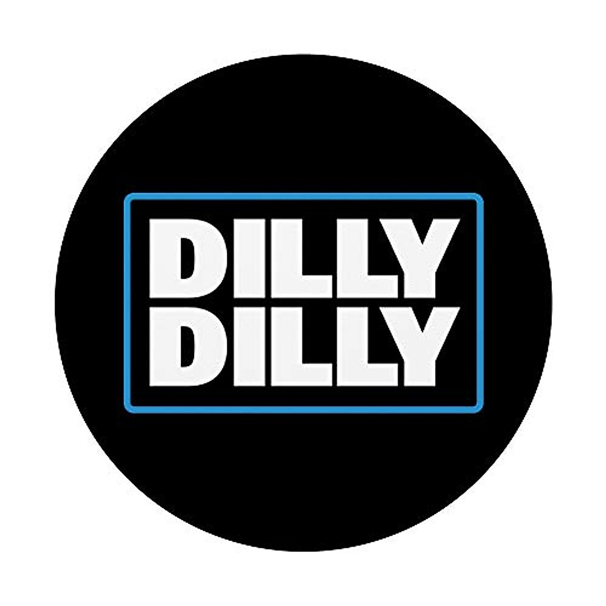 Bud Light Dilly Dilly Black PopSockets Stand for Smartphones and Tablets PopSockets PopGrip: Swappable Grip for Phones & Tablets